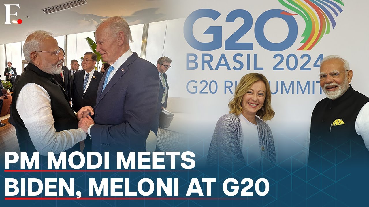 G20 Summit 2024: PM Modi Meets Biden, Meloni; UK to Resume Free Trade ...