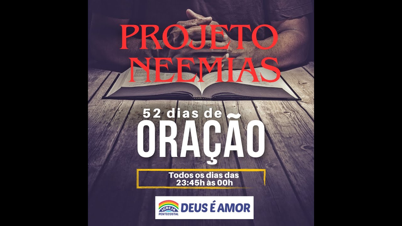 Campanha de Oração - 5º Dia - Projeto Neemias - YouTube