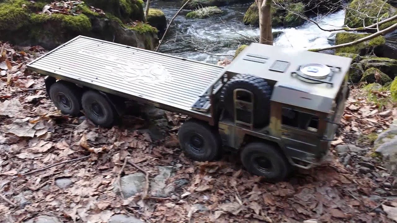 Cross RC MAN KAT 1 8x8 im Triebtal I - YouTube