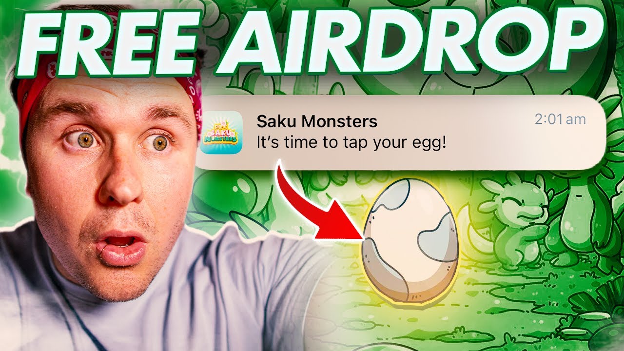 The EASIEST Free Airdrop - Saku Monsters - YouTube