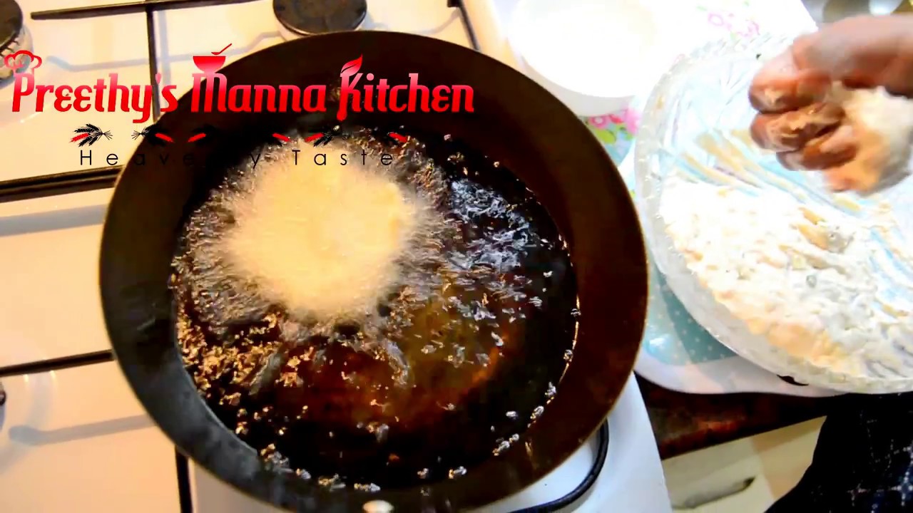 Ullivada/savala vada/onion vada - YouTube
