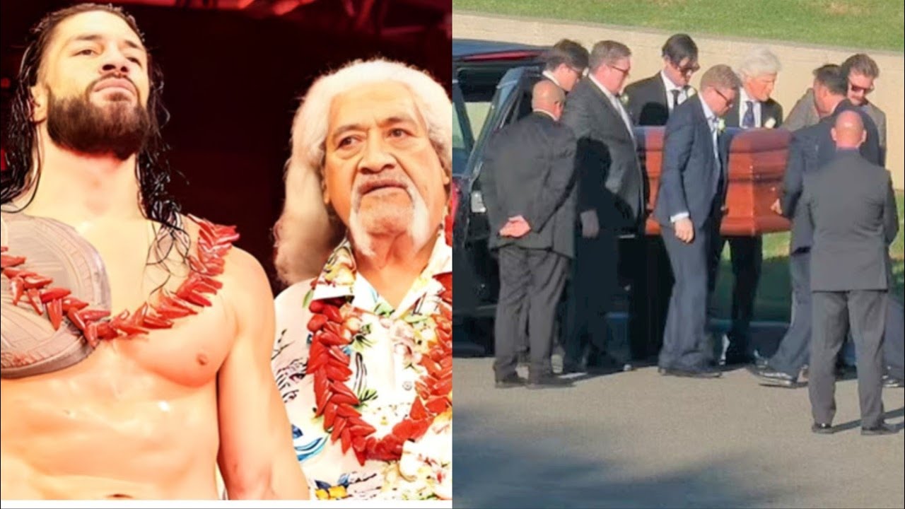 WWE Raw 24th June 2024 Roman Reigns Father Funeral Photos - YouTube