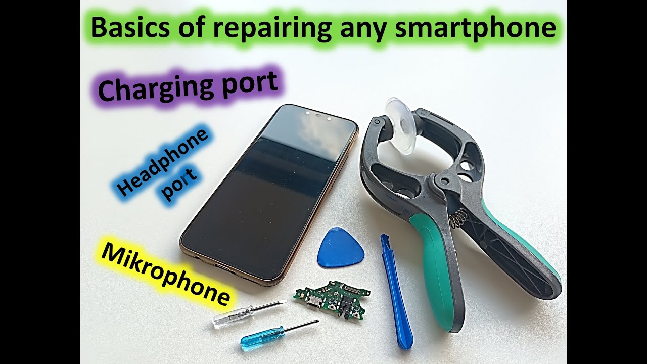 Basics of any smartphone repair | Microphone repair | charging port ...