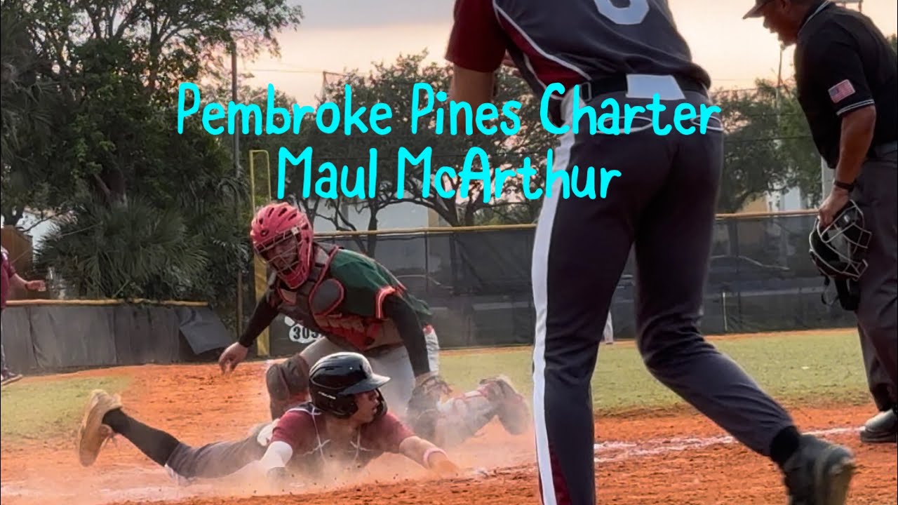 Pembroke Pines Charter upsets McArthur - YouTube