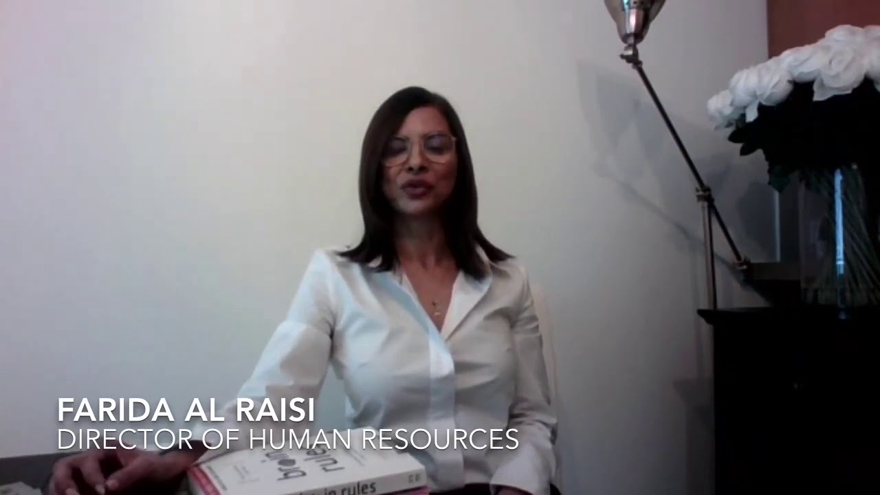 Break The Chain of Covid-19 - Message from our DOHR Ms Farida Al Raisi ...