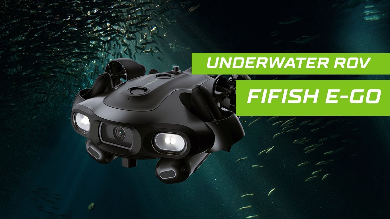 Underwater ROV Fifish E GO Qysea - YouTube