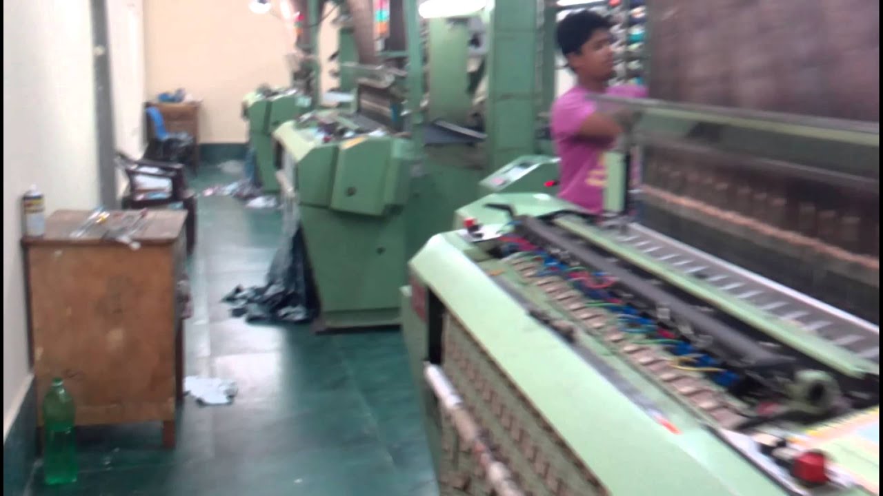 Woven Label Jackob Muller MBJ3 Machines - YouTube