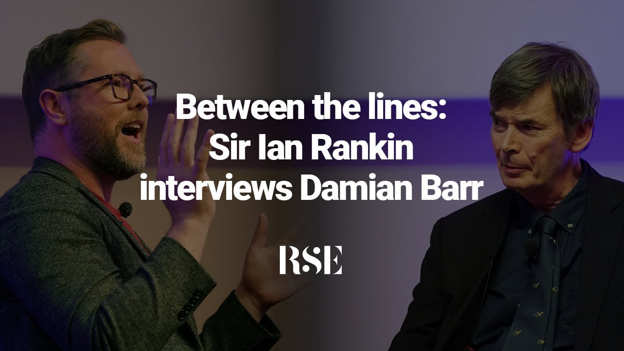 Between the lines: Sir Ian Rankin interviews Damian Barr - YouTube