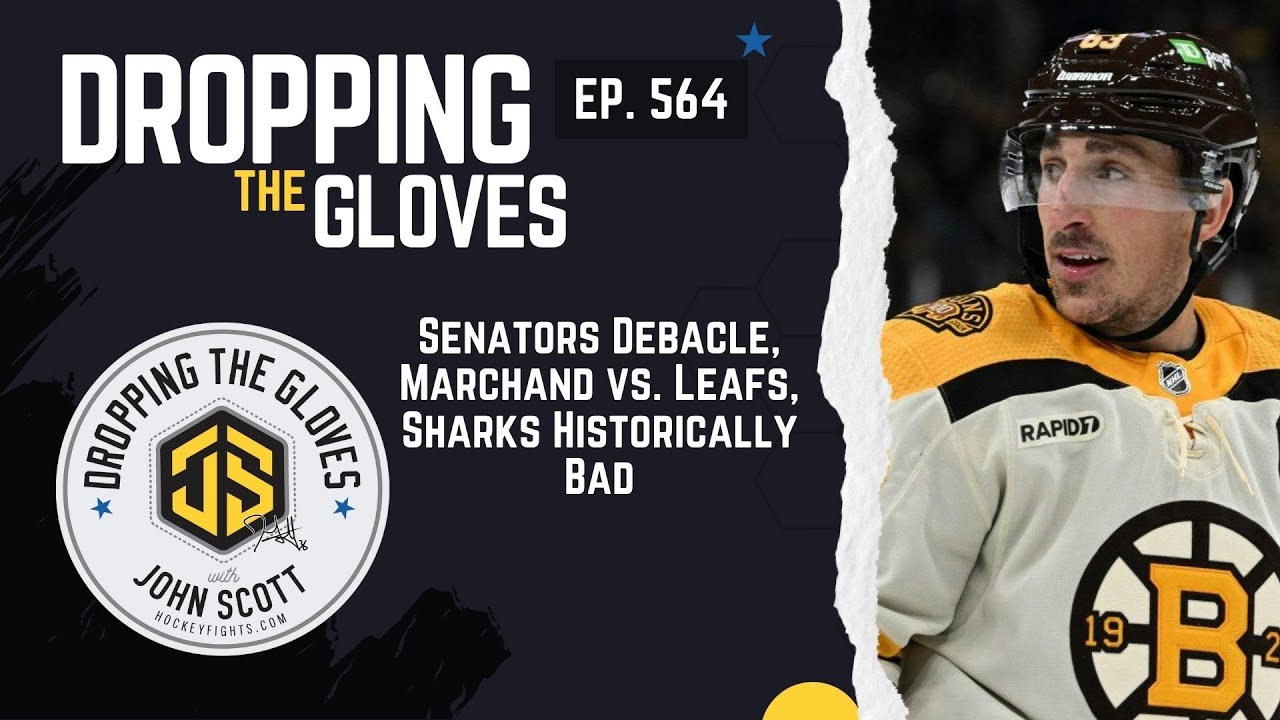 Senators Debacle, Marchand vs. Leafs, Sharks Historically Bad - DTG ...