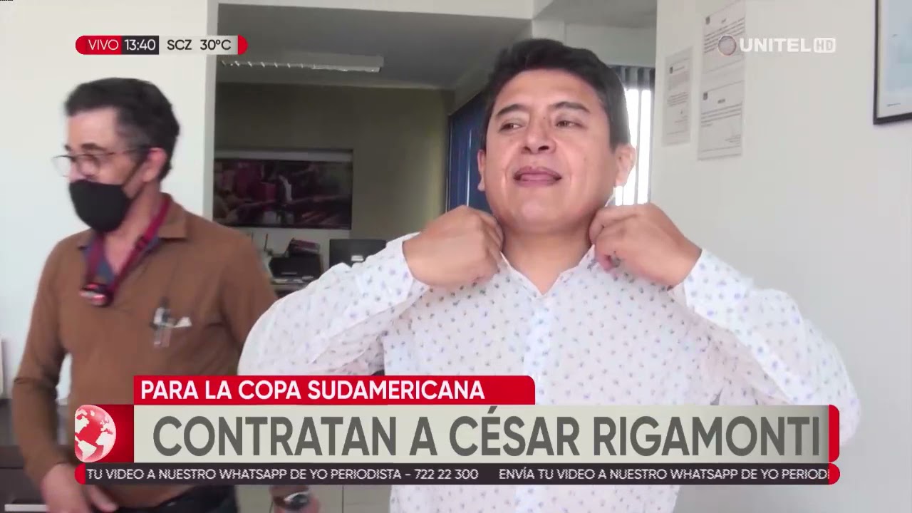 César Rigamonti es el nuevo arquero de Wilstermann - YouTube