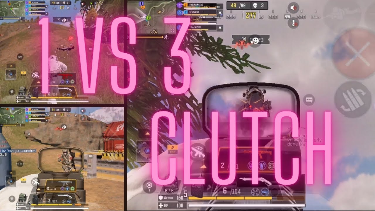 1v3 clutch 🔥 at chip terminal upgrade | Ravager holds them till Iam ready for action 😎 | - YouTube