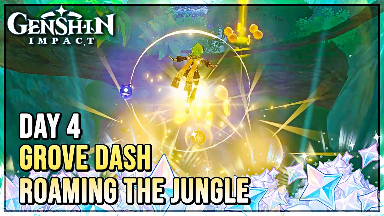 Grove Dash Day 4 - Roaming the Jungle - Graven Innocence Event ...