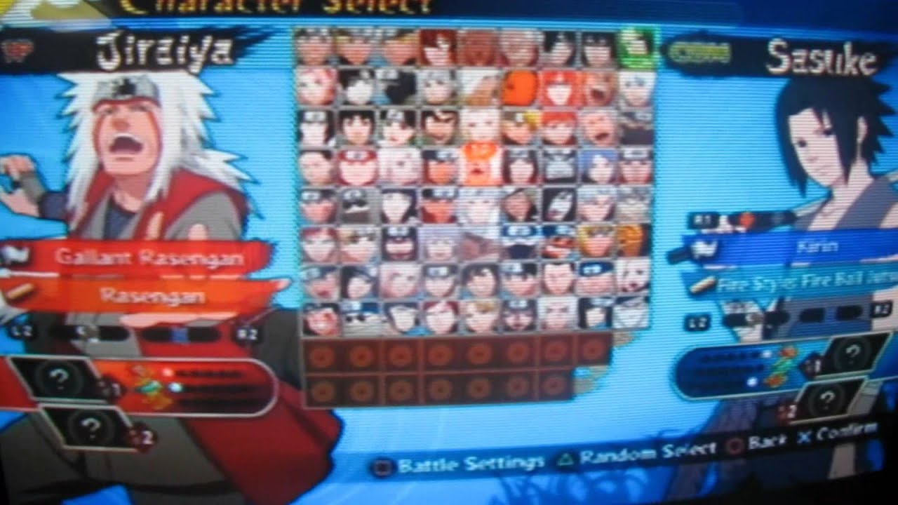 Naruto Shippuden Ultimate Ninja Storm Generations All Characters and ...