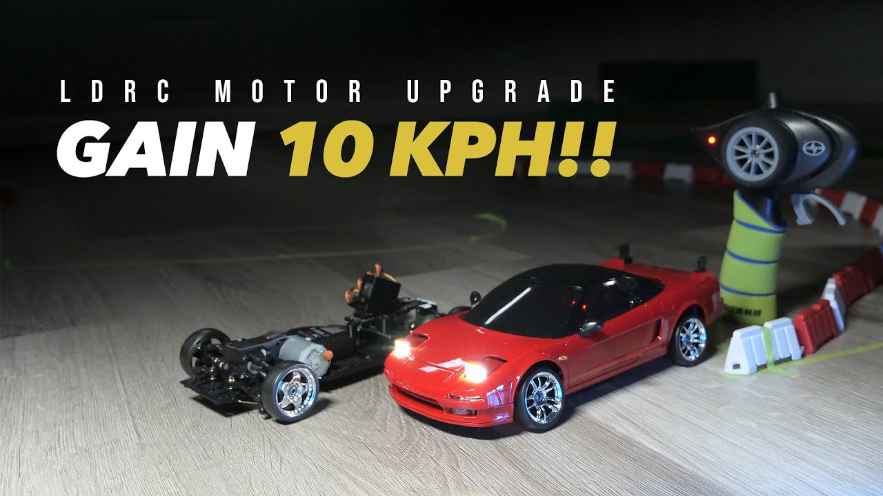 LDRC Drift Car - Motor Upgrade - Keep Stock Electronics! - YouTube