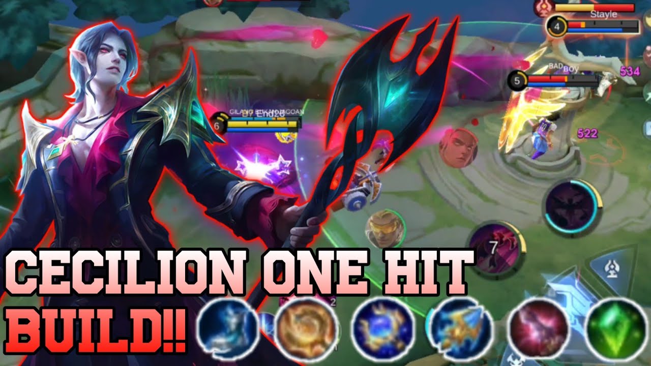 CECILION BEST ONE HITS BUILD LAST GAME AKHIR SEASONS MOBILE LEGENDS ...