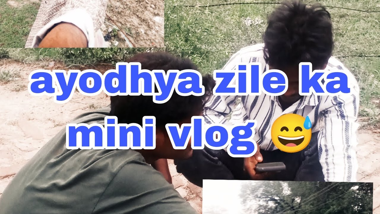 Kaif.ayan lucky.mehtab..funny vlog 😅..and ayodhya zile ka mini vlog ...
