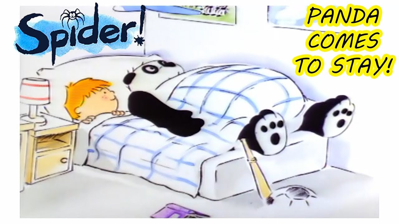 Spider! Episode 10 | Panda Comes To Stay | SPIDER IN THE BATH - YouTube