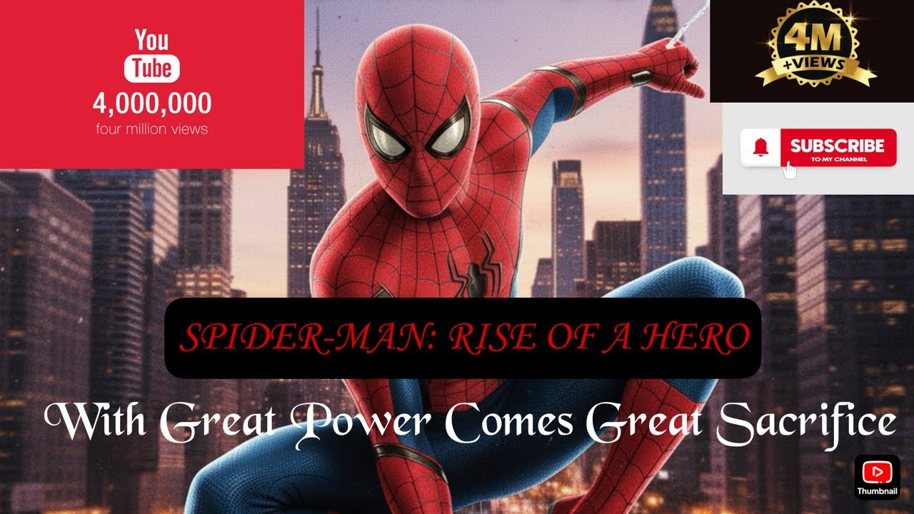 🕷️ Spider-Man: Rise of a Hero | 11-Minute Cinematic Story | Saga AI ...