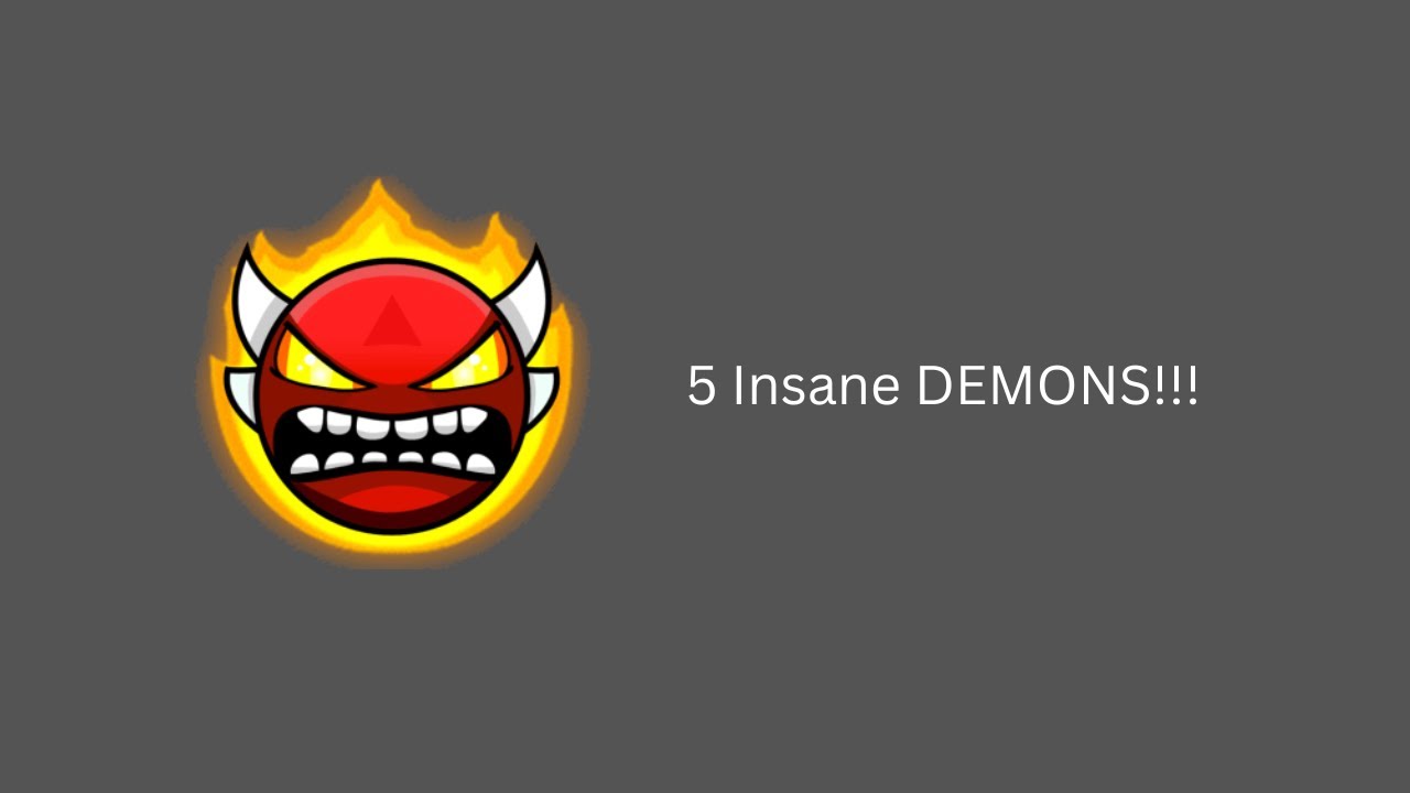 5 Insane Demons! (READ DESC) - YouTube