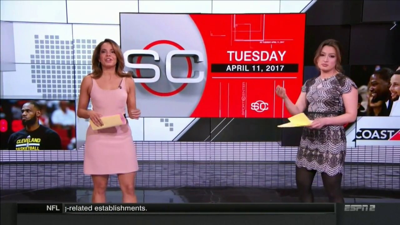Elle Duncan & Antonietta Collins Stockings, Thighs and Oh my's | ESPN ...
