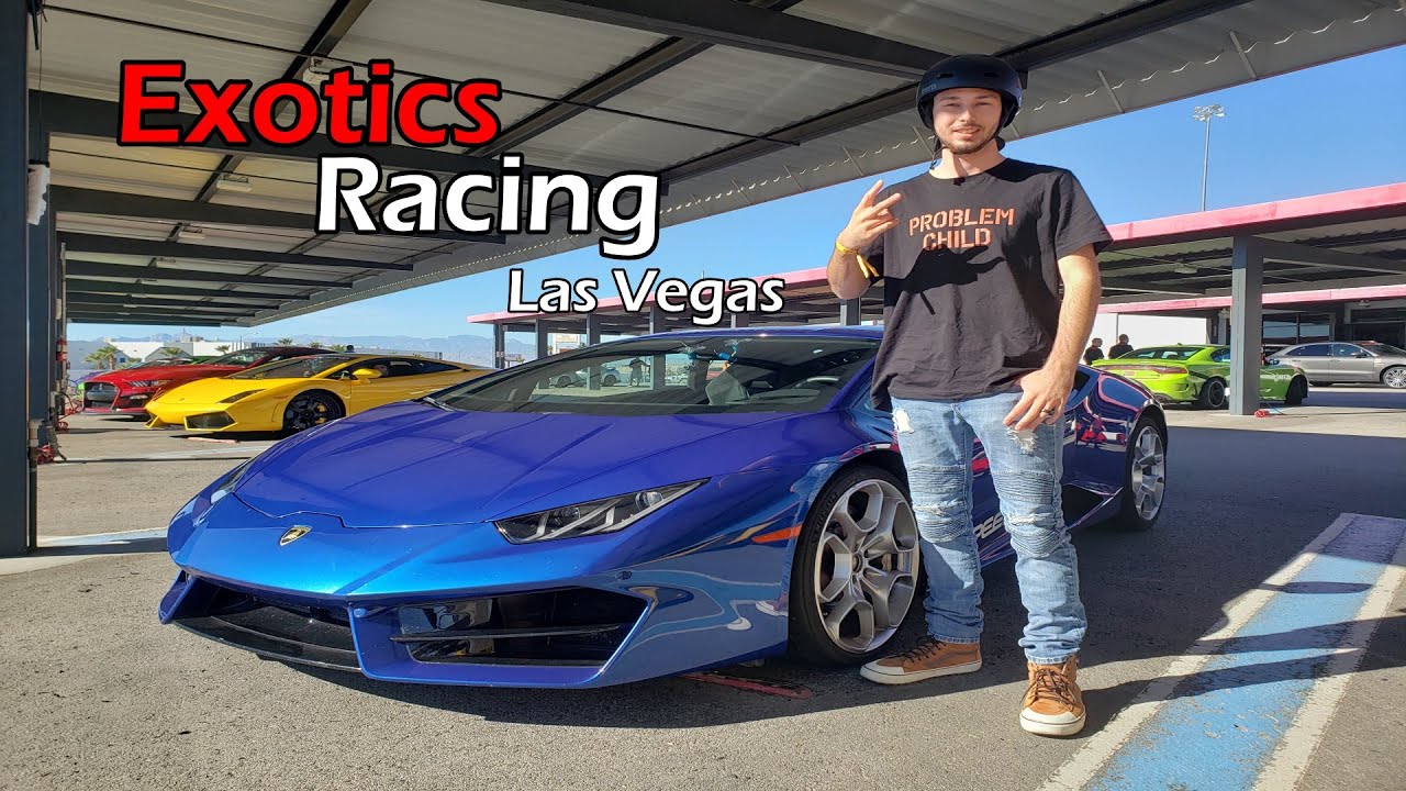 Exotics Racing Experience in Las Vegas - YouTube