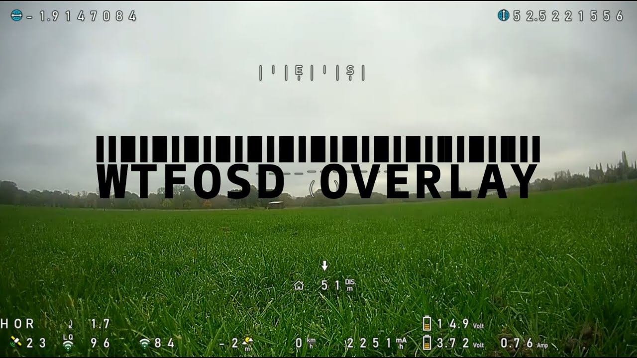 FULL Inav OSD in DJI FPV - YouTube