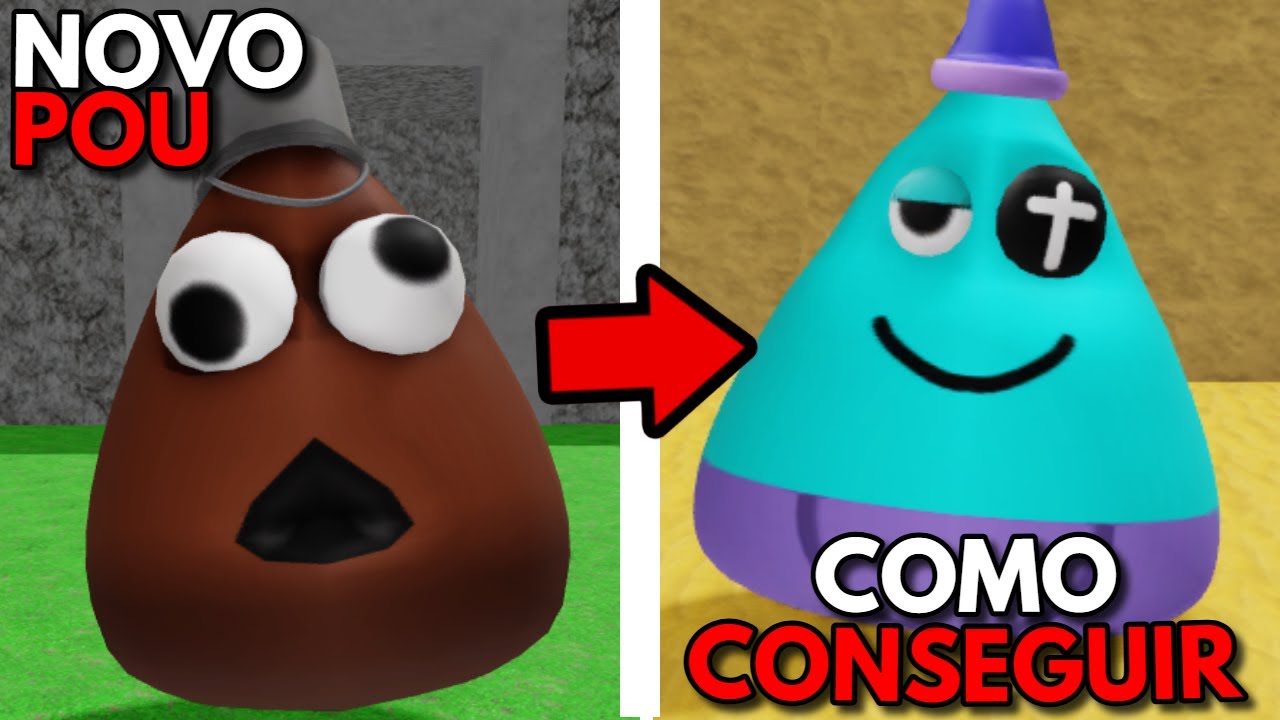NOVO PERSONAGEM POU DE TERROR NA VERSÃO INCREDIBOX SPRUNKI JOGO SECRETO ...