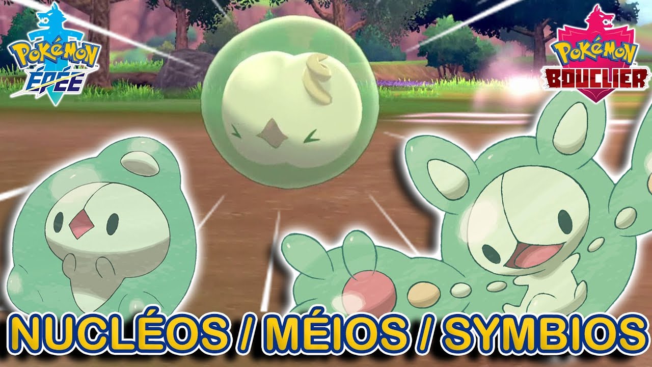 Capturer Nucléos, Méios, Symbios | Pokémon Épée et Bouclier - YouTube