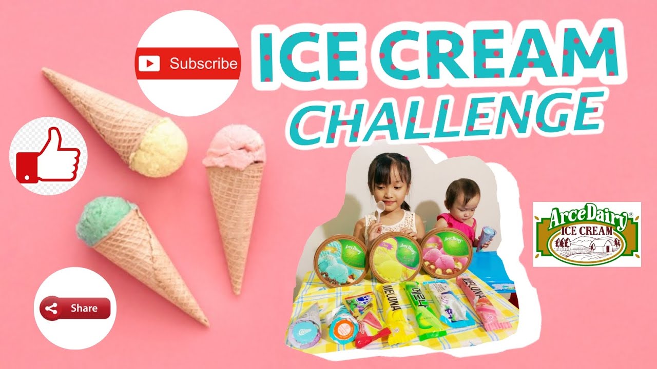 ICE CREAM CHALLENGE | Nia and Nyla Vlog3 - YouTube