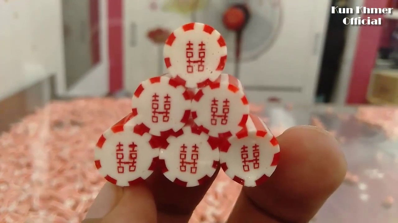 #22 Handmade Candy-How to Make "囍" DOUBLE HAPPINESS STICKY CANDY-Candy ...