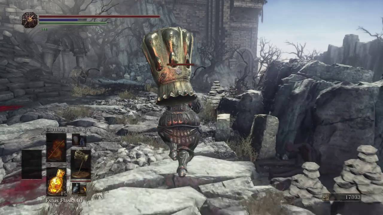 DARK SOULS™ III Smough's Great Hammer moveset and Smough's armor - YouTube