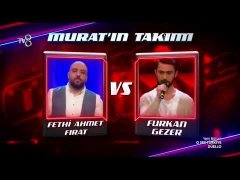 O Ses Türkiye - Fethi Ahmet Fırat ve Furkan Gezer'in düellosu 'Aynalar' - 34.Bölüm
