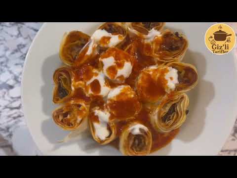 Dışarıda Yemekten Vazgeçirecek! 😍 Evde En Pratik Beyti Kebabı Tarifi
