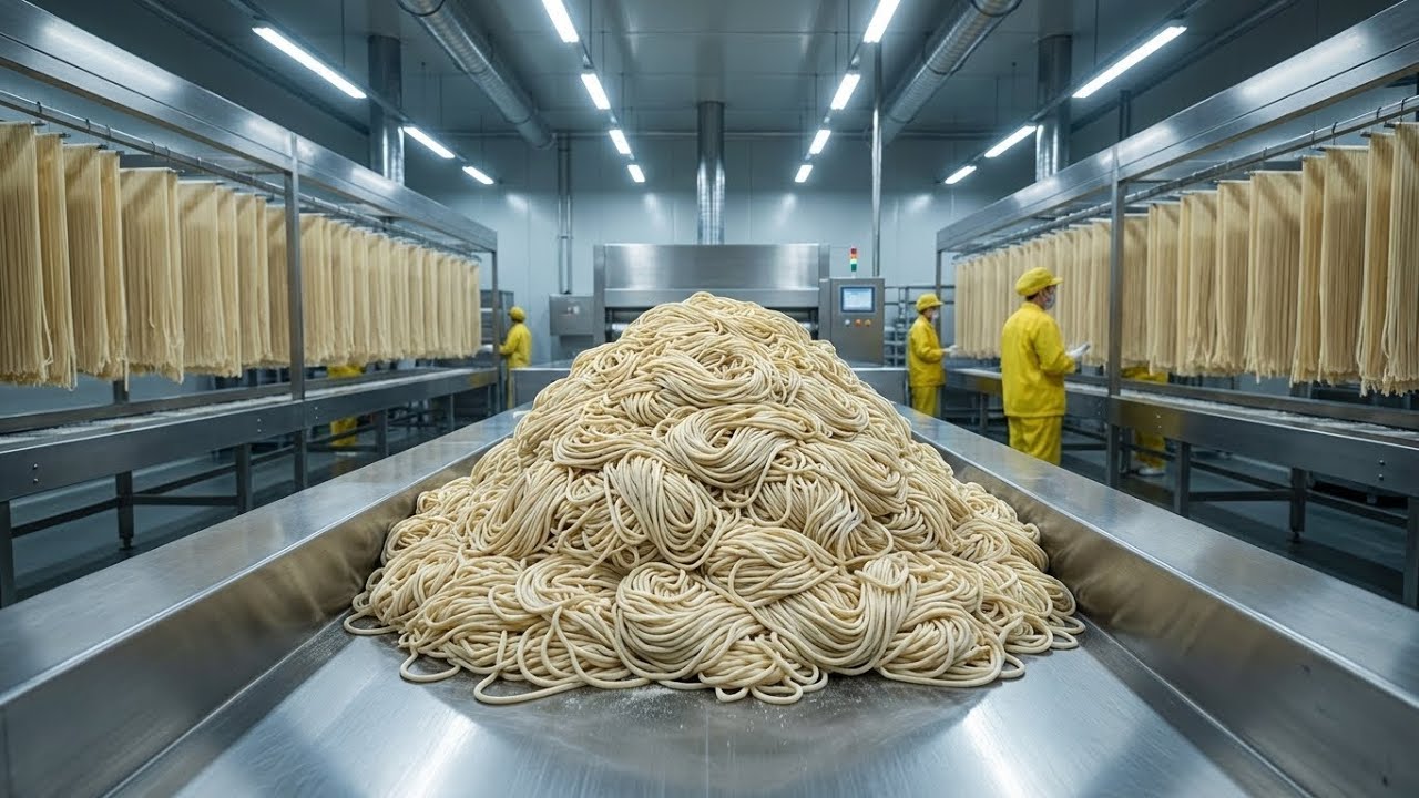 Inside the Instant Noodles Factory – (Full Process) How Million-Dollar ...
