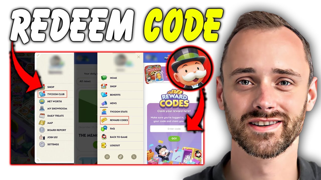 How To Redeem Code in Monopoly Go | Step By Step - YouTube
