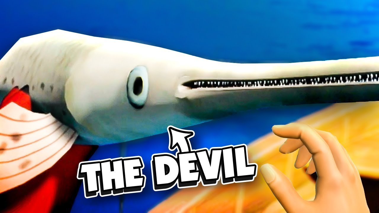 THE MOST EVIL LOOKING FISH EVER - Catch and Release VR - YouTube