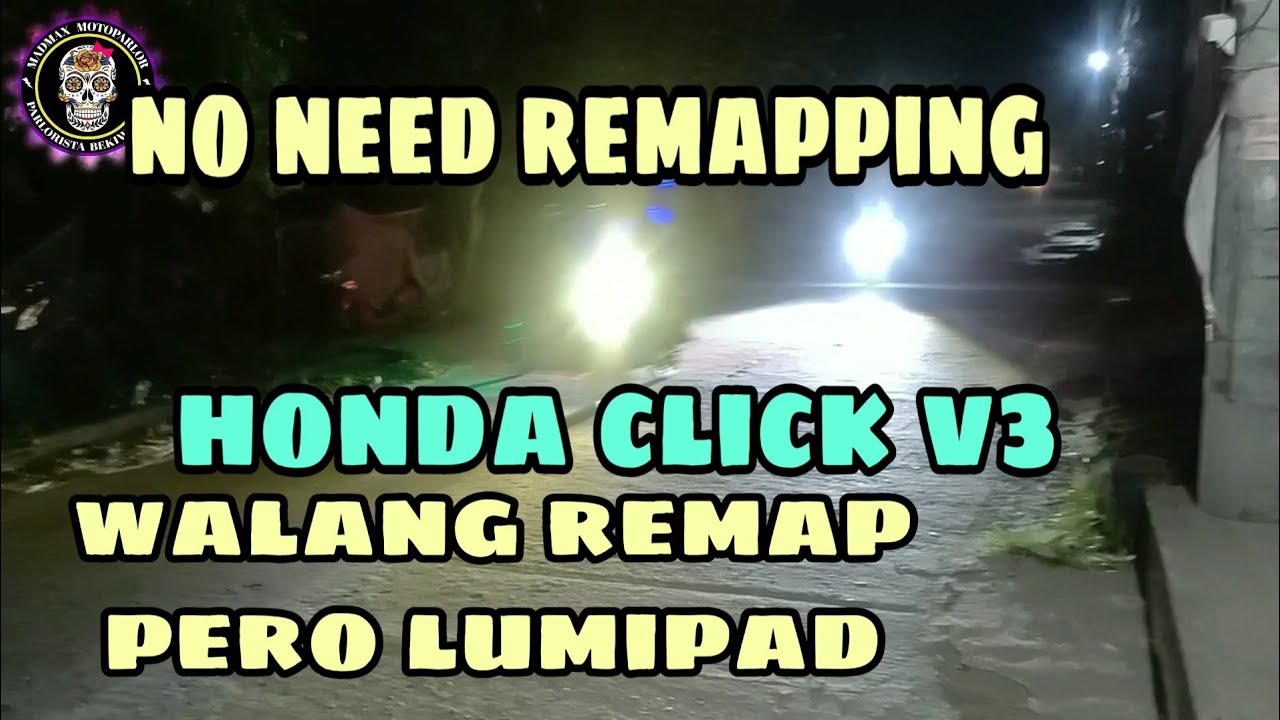 HONDA CLICK V3 NO NEED ECU REMAP! ETO WIRING REMAP LUMILIPAD - YouTube