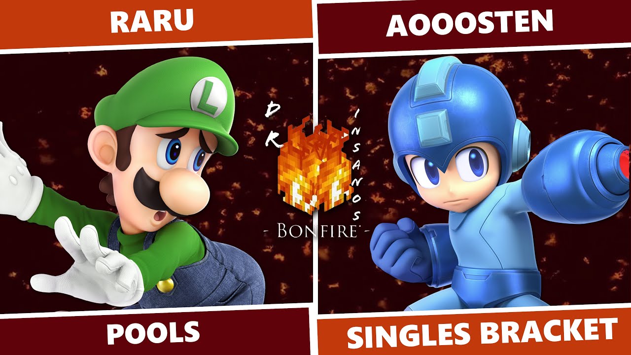 Dr. Insano's Bonfire: Pools - Raru (Luigi) Vs Aooosten (Mega Man) SSBU ...