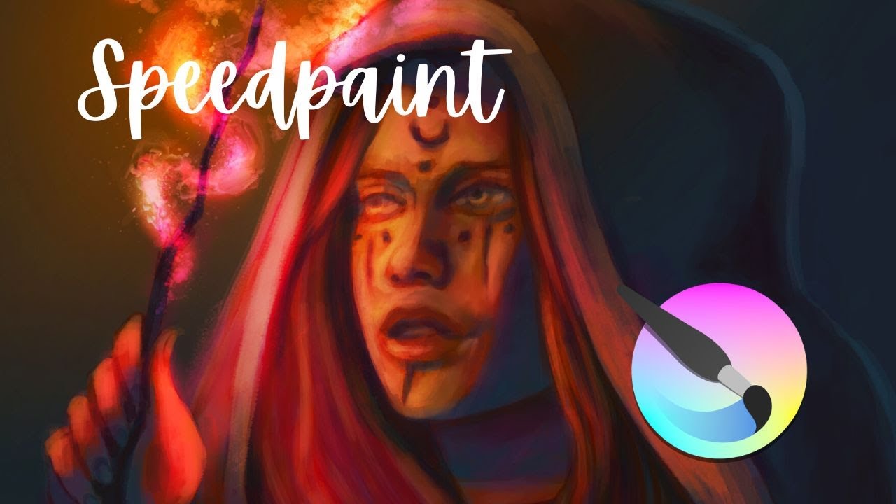 Magician Speedpaint | [KRITA] - YouTube