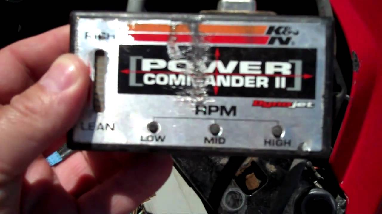 My '99 Honda VFR 800fi Power Commander II - YouTube
