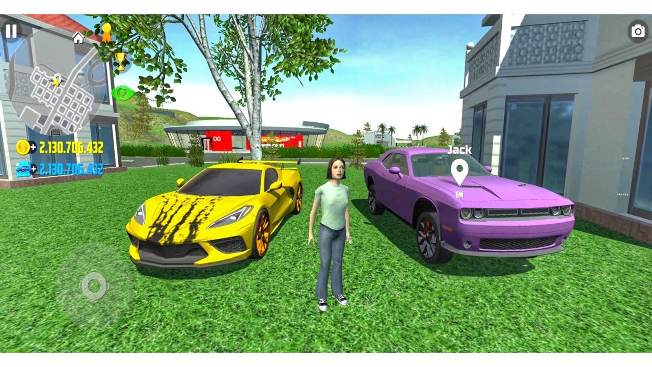 Car Simulator 2 | Chevrolet Corvette Jack Dodge Challenger - Android ...