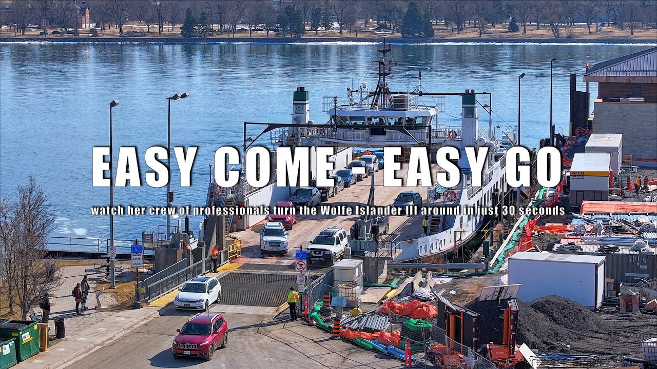 Easy Come - Easy Go watch a professional crew turn a ferry around in ...