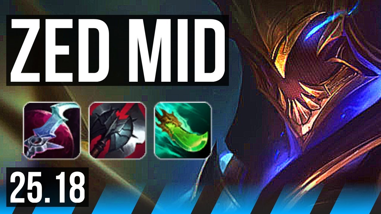 ZED vs MASTER YI (MID) | 58k DMG, 6 solo kills, 15/5/21, Godlike | EUW ...