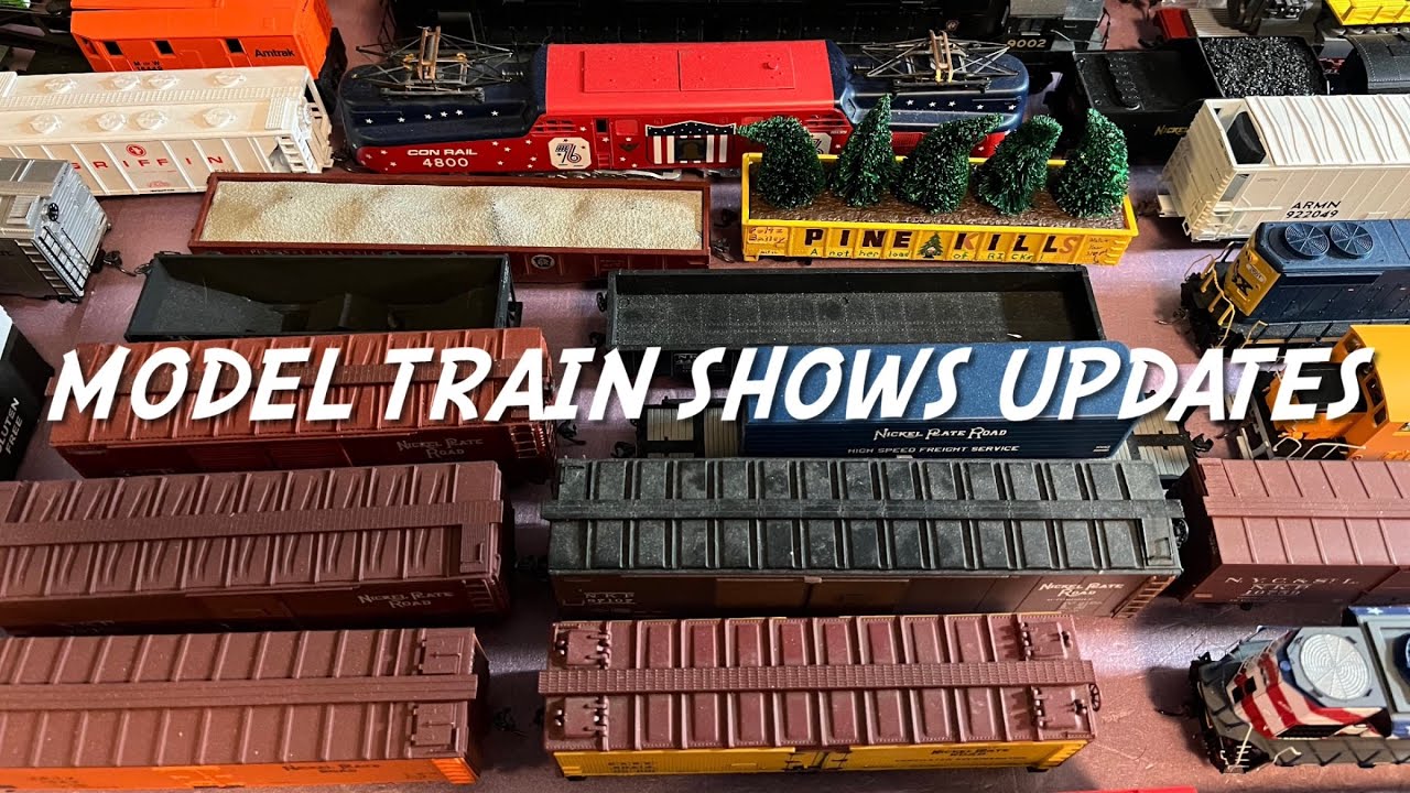 Model Train Shows Updates! - YouTube