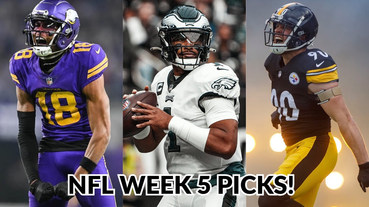 NFL 2023 Week 5 PICKS! || 2023 NFL Season - YouTube