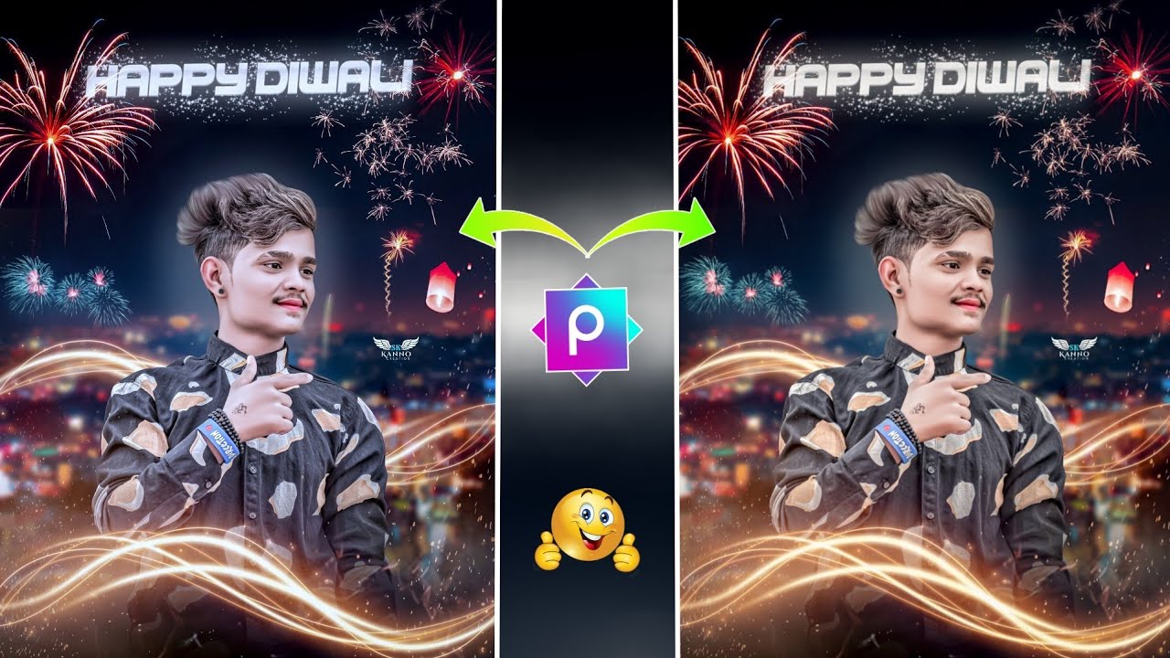 Happy Diwali Photo Editing 2022 | PicsArt Diwali Photo Editing | Diwali ...