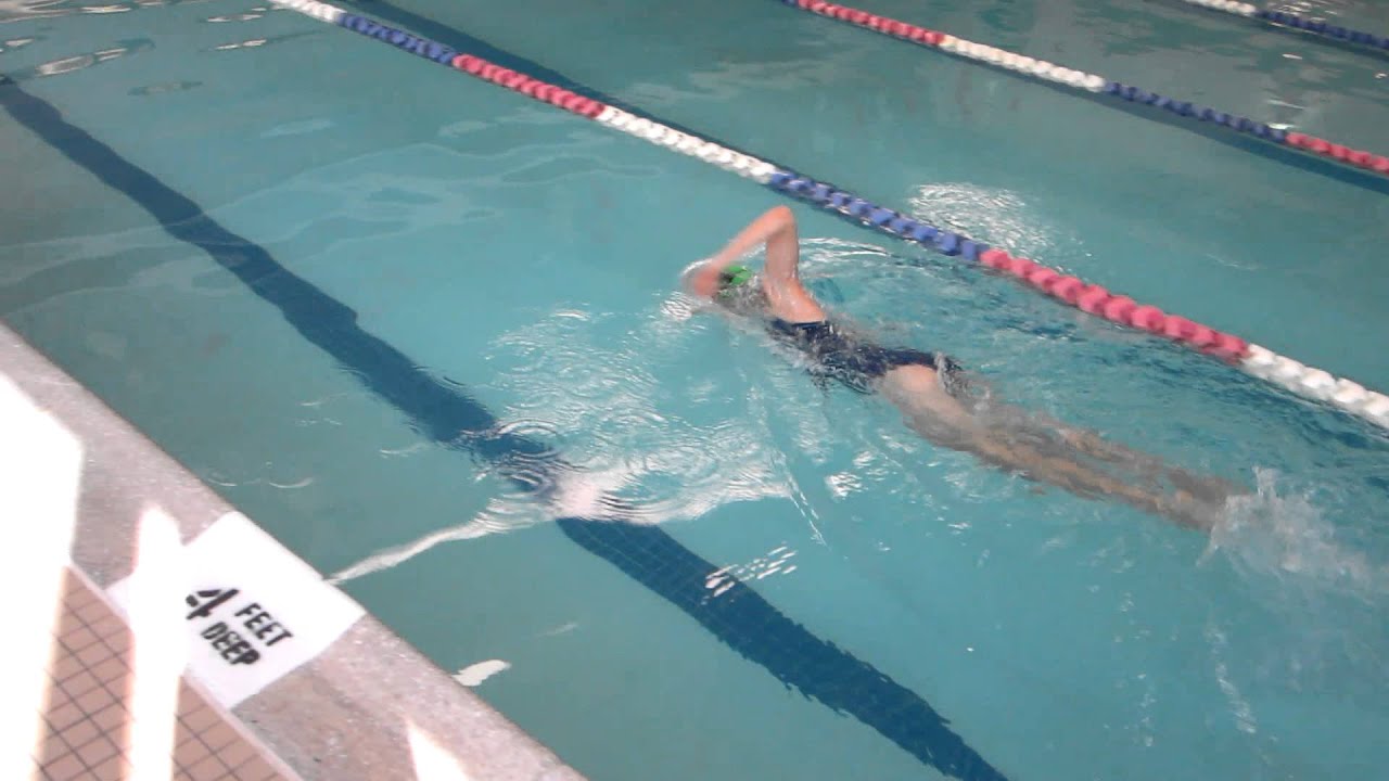 Adrienne Swim 12/12 - YouTube