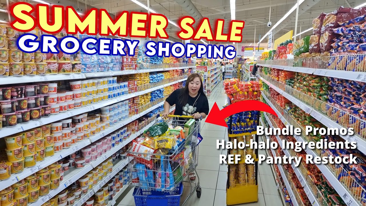 Bundle Promo & 50% OFF Summer Sale Grocery Shopping (Madami dami tayong ...