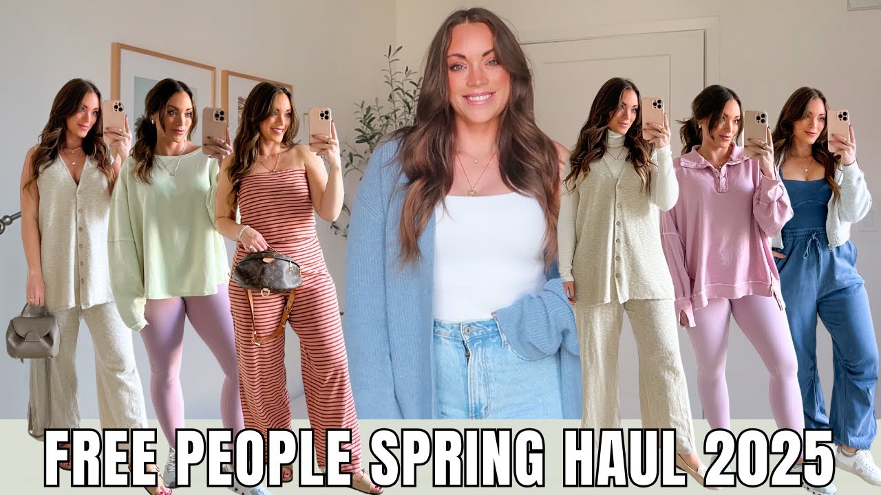 Free People Spring Haul 2025 | Spring Transitional Wear Now & Later ...