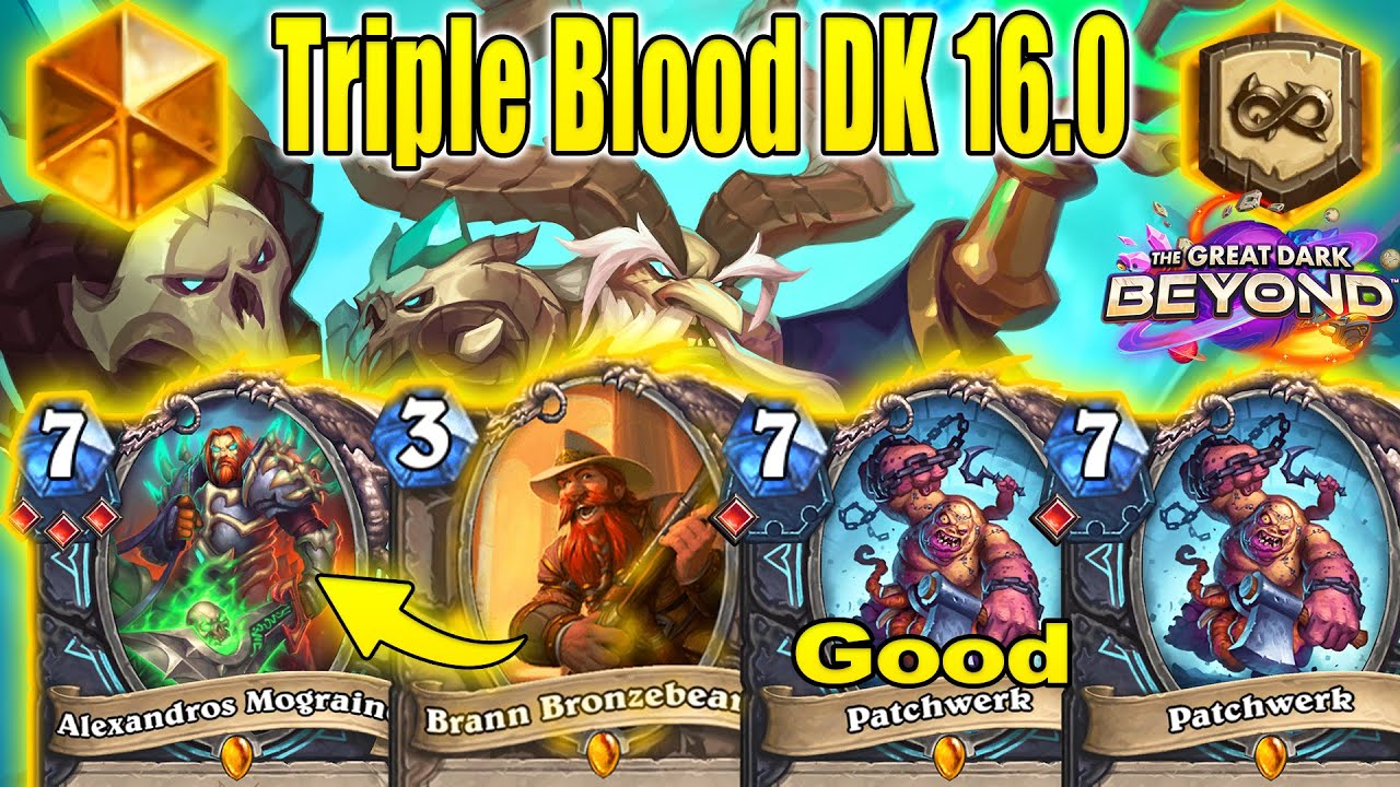 Triple Blood DK 16.0 Deck Is The Best Control DK Deck! The Great Dark ...